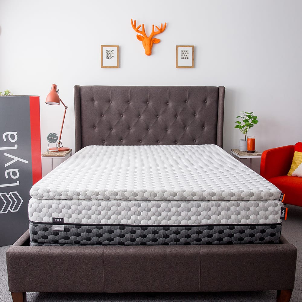 Cooling Mattress Topper by Layla® [Copper Infused, Memory Foam]