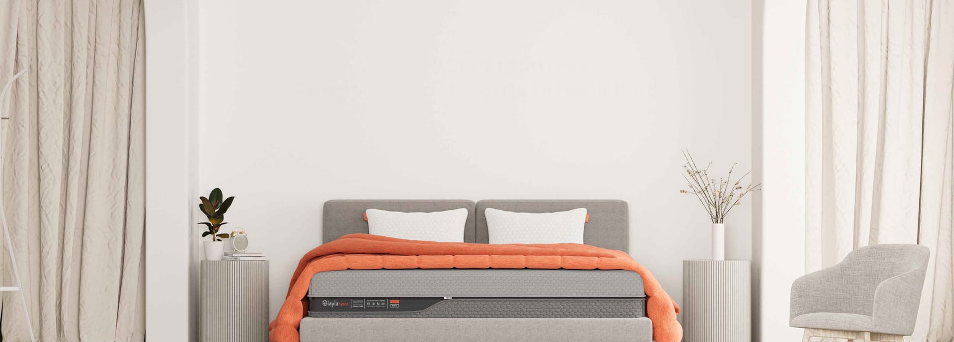 Shop for a Copper Infused Hybrid Mattress in a Box | Layla Sleep®