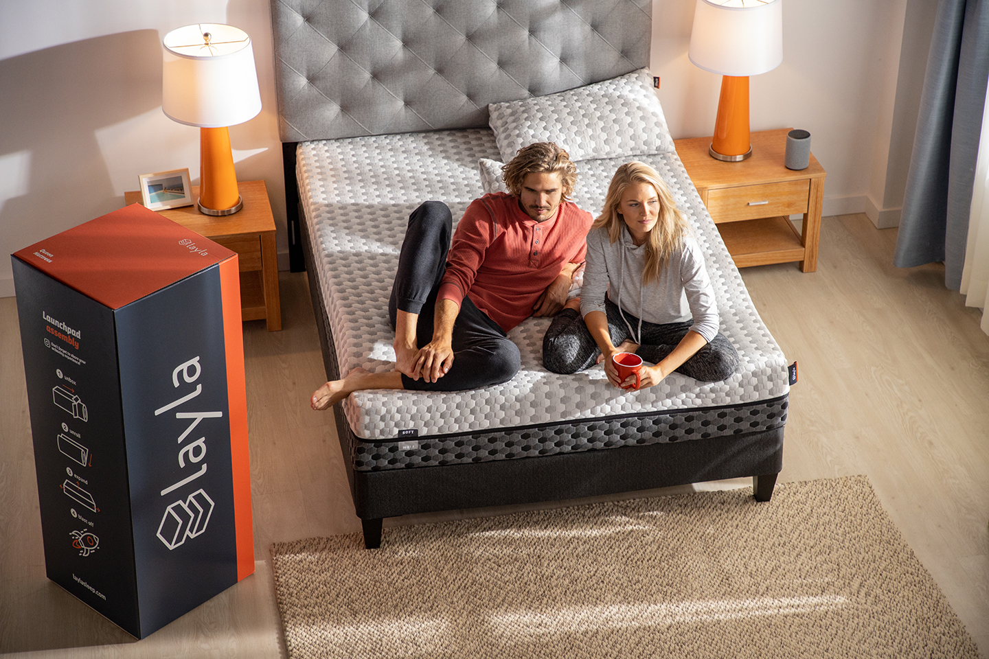 What are the dimensions and weights of the Layla Bed Frame? – Layla Sleep