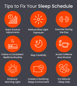 How to Fix Your Sleep Schedule: 9 Tips to Reset Sleep | Layla Sleep